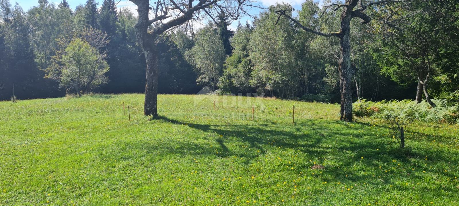 GORSKI KOTAR, HLEVCI (okolica) - Građevinsko zemljište okruženo prirod