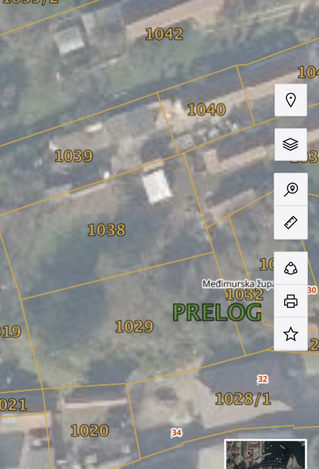 Građevinsko zemljište, Prelog, 762 m2