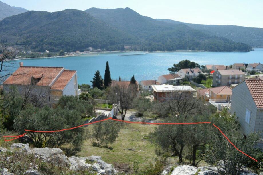 Građevinsko zemljište: Slano, 673m2