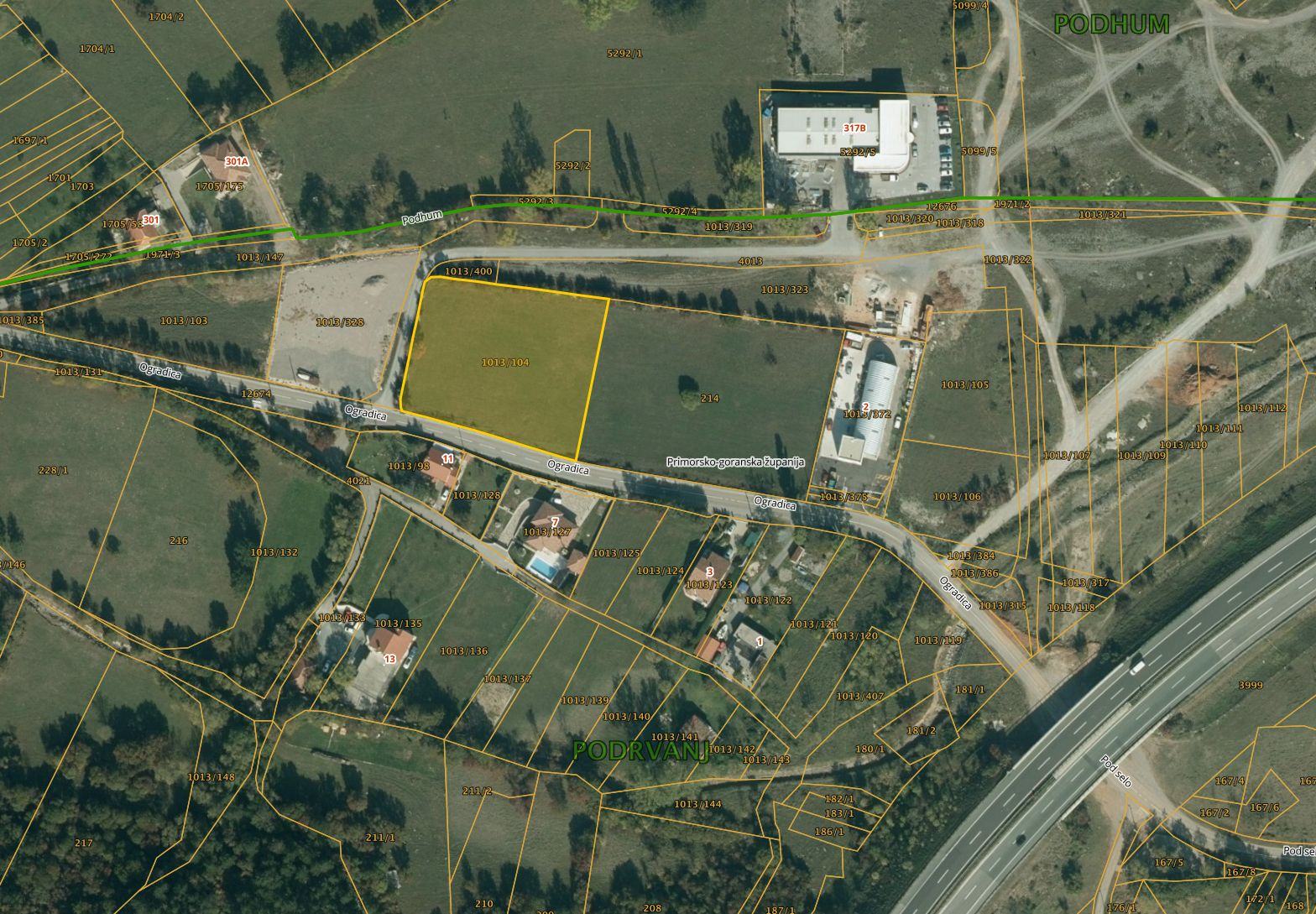 Zemljište, Soboli, 3500 m2 - sa građevinskom dozvolom za poslovnu halu