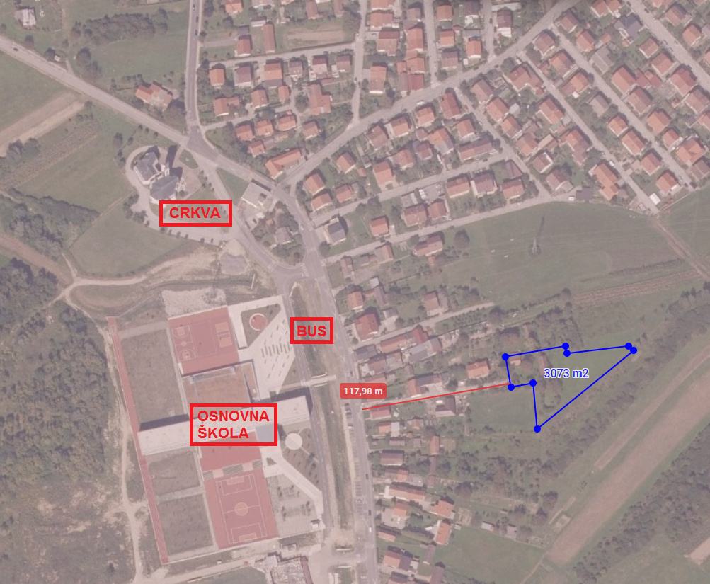 Građevinsko zemljište, Zagreb (Ivanja Reka), 3073 m2