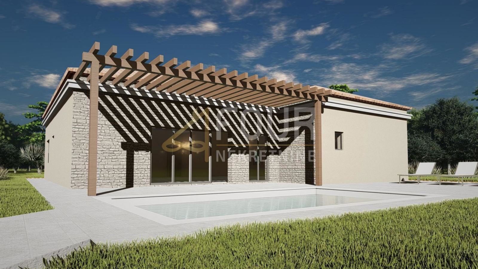 Istra, Barban - okolica, imanje od 14.050m2 s četiri objekta (prodaja)
