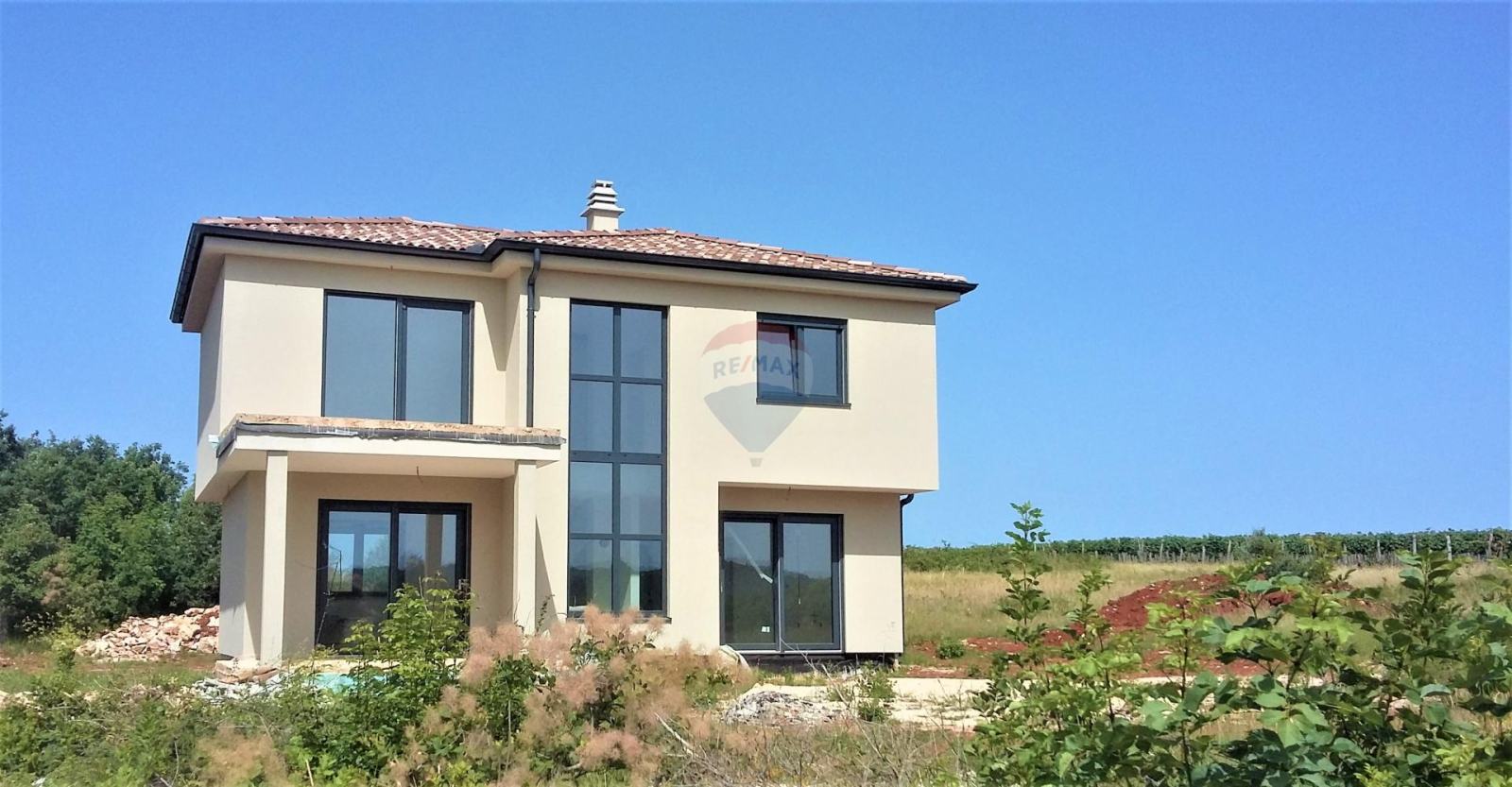 Istra, Buje - Momjan, nova kuća s bazenom (prodaja)