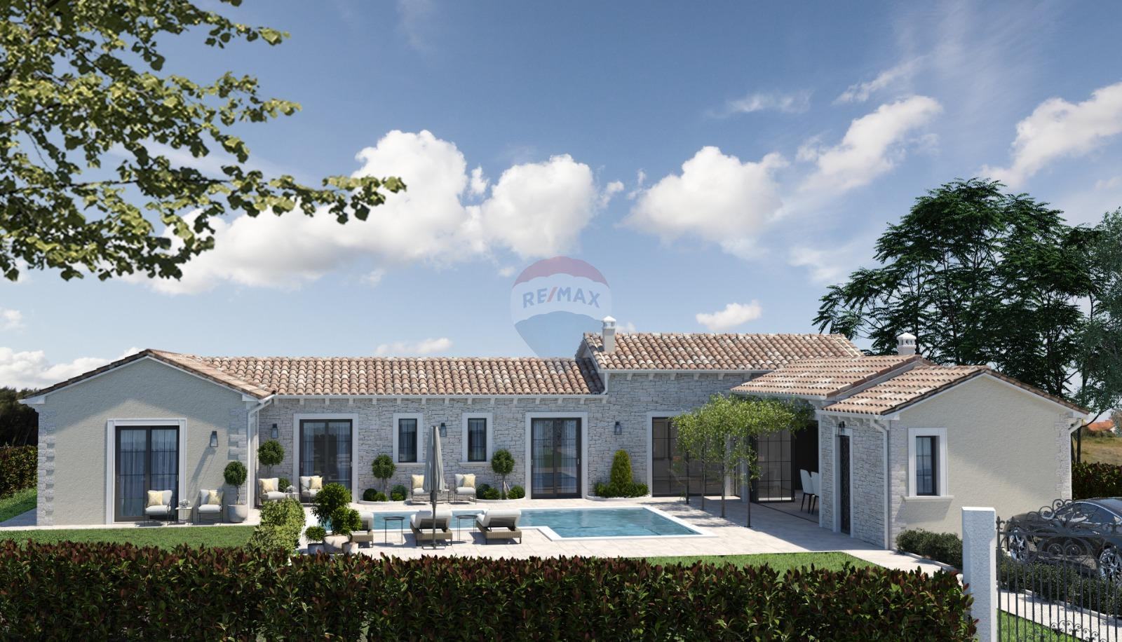 Istra - Kringa - Unikatna kamena villa u prirodi s 4 sobe (prodaja)