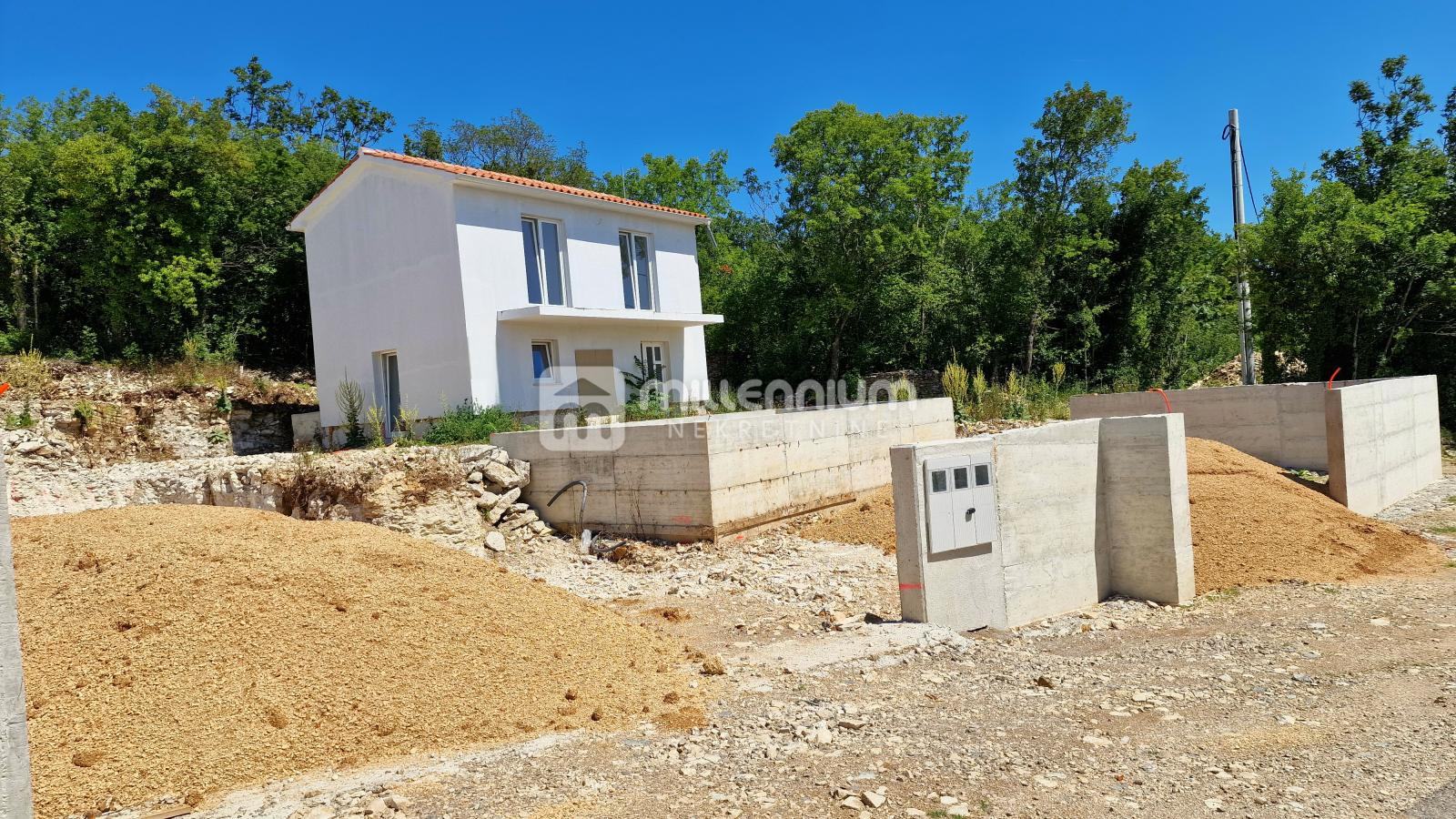 Istra, Trget, 86m2, pogled na more, bazen (prodaja)