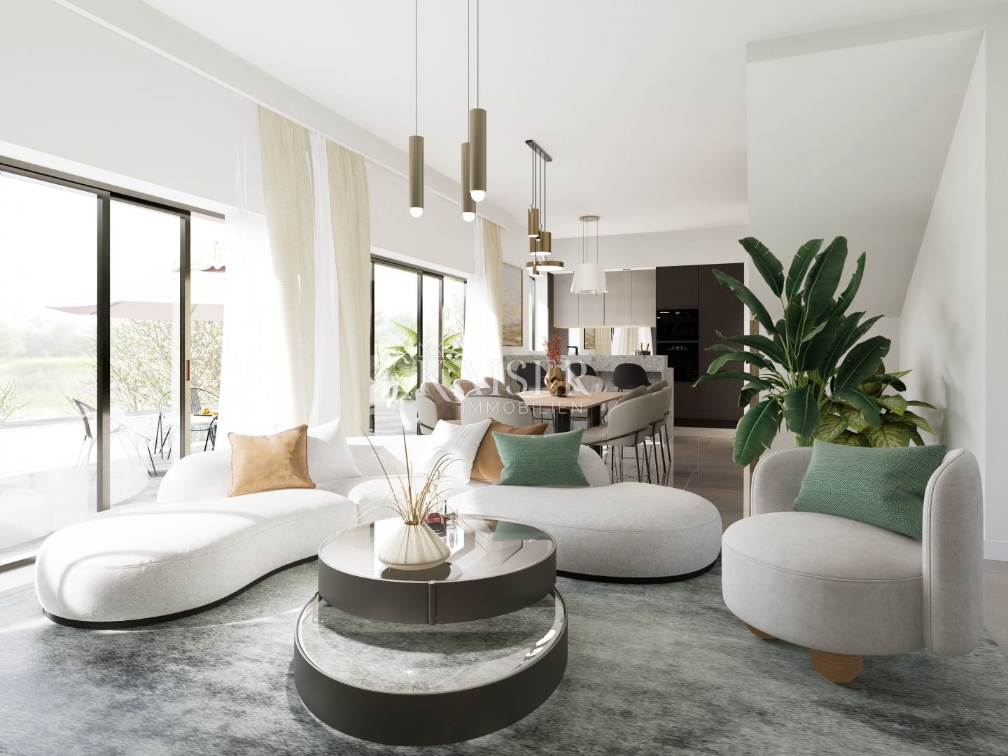 Istra, Trget - novogradnja s bazenom, 181 m2 (prodaja)