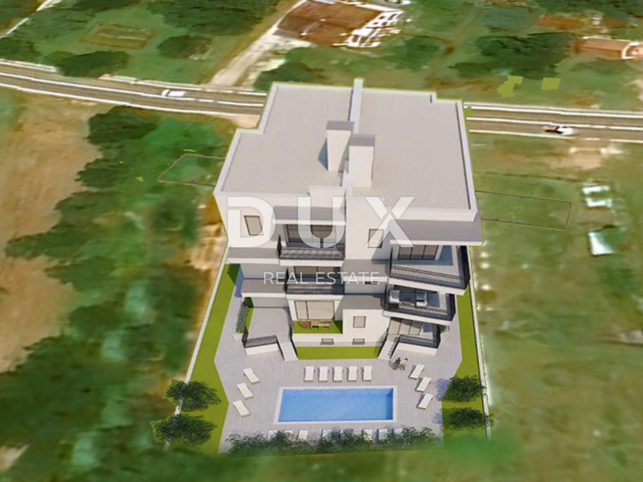 ISTRA, UMAG - Dvosoban stan s terasom i pogledom na more, 1. kat (prodaja)