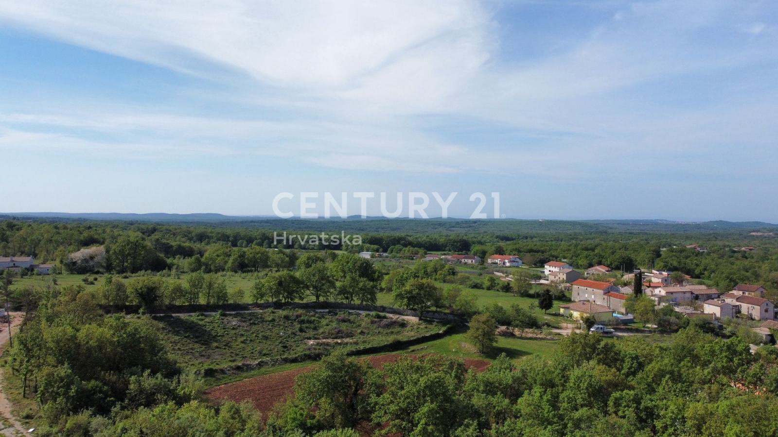 KRINGA, OKOLICA, FANTASTIČNO GRAĐEVINSKO ZEMLJIŠTE S POGLEDOM NA MORE