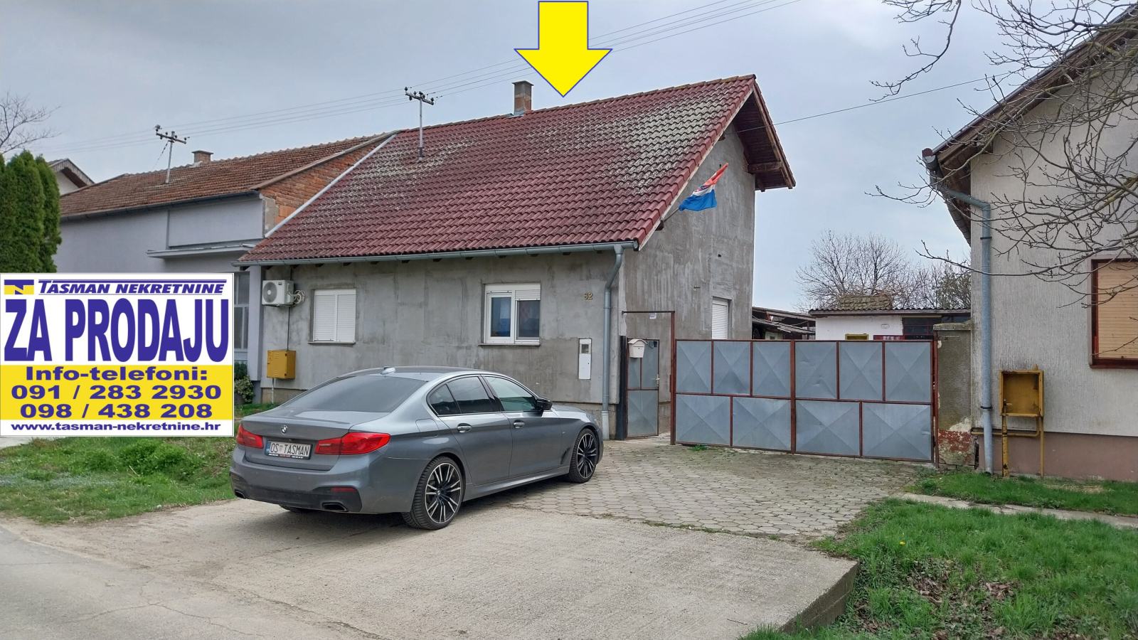 TENJA! A. KOVAČIĆA 82! TROSOBNA PRIZEMNICA 100m2+TAVAN 100m2! (prodaja)