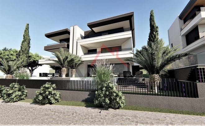 LOVRAN - stan u prizemlju moderne zgrade (prodaja)