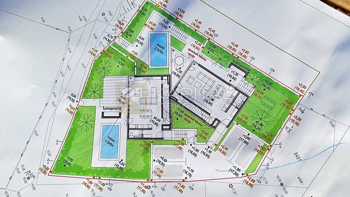 MALINSKA, KUĆA S DVOETAŽNIM STANOM (prodaja)