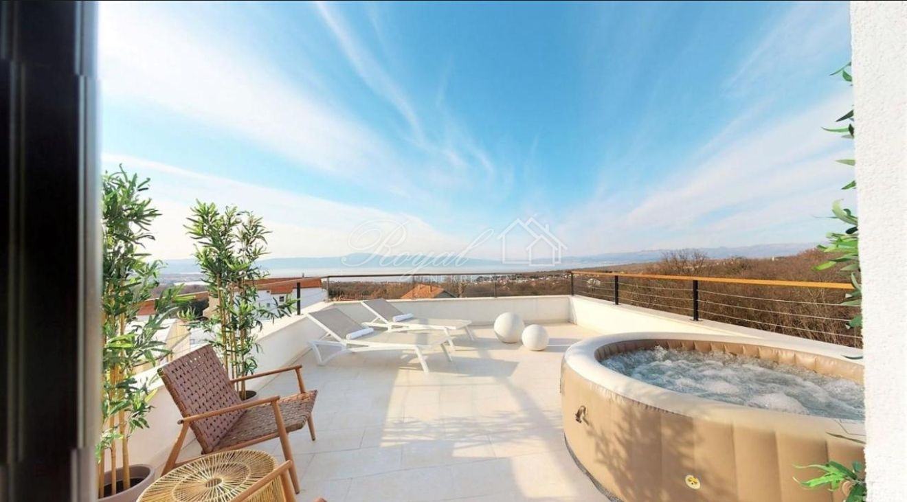 Malinska, luksuzna vila sa bazenom i spa oazom (prodaja)