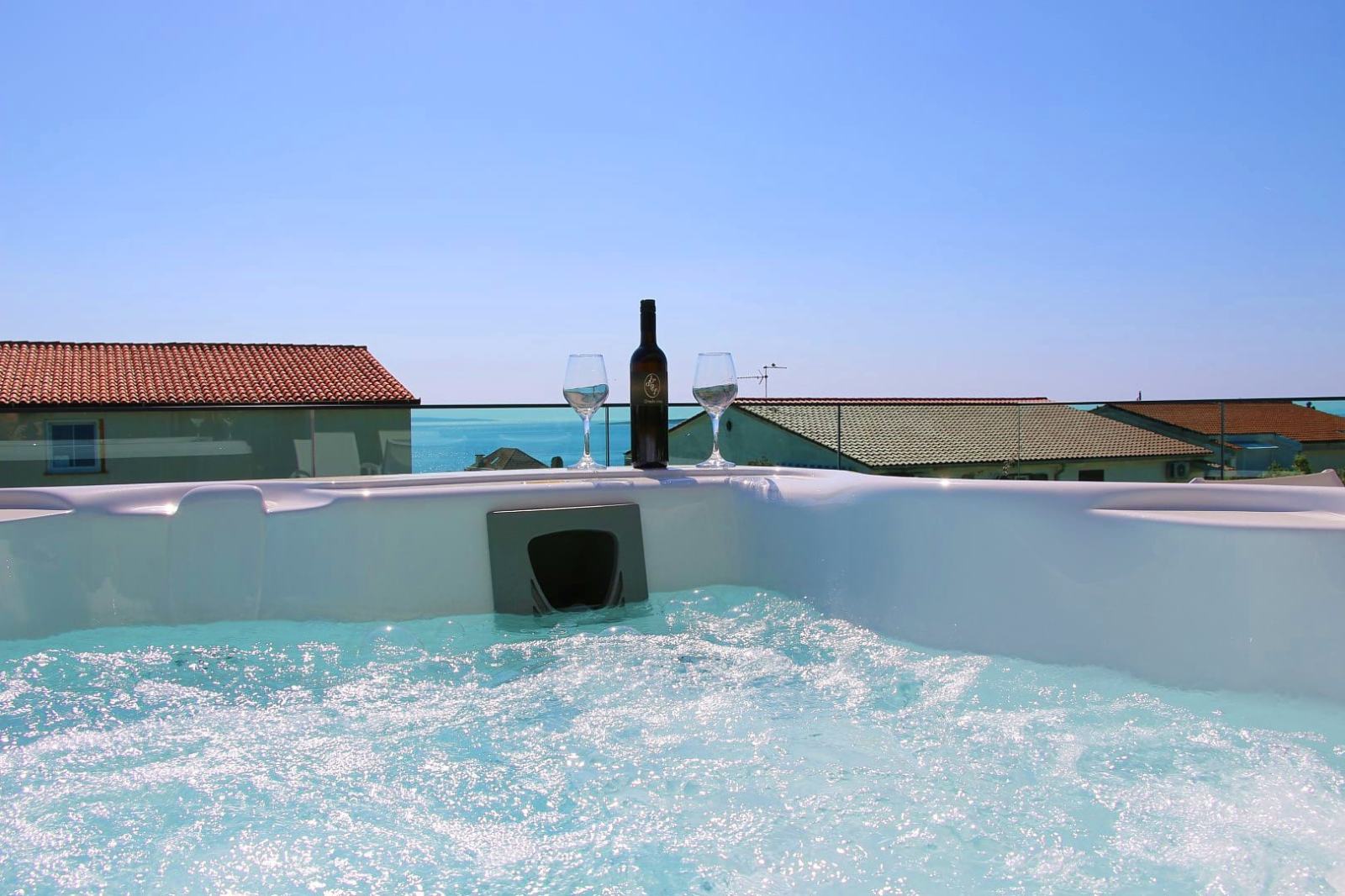 Mandre, Kolan, apartman 91,85 m2 s pogledom na more - novogradnja!