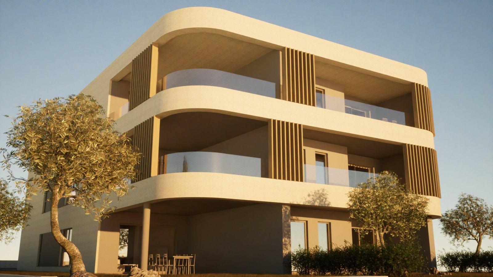 Moderan apartman u blizini plaže, prvi kat, lift, Vodice