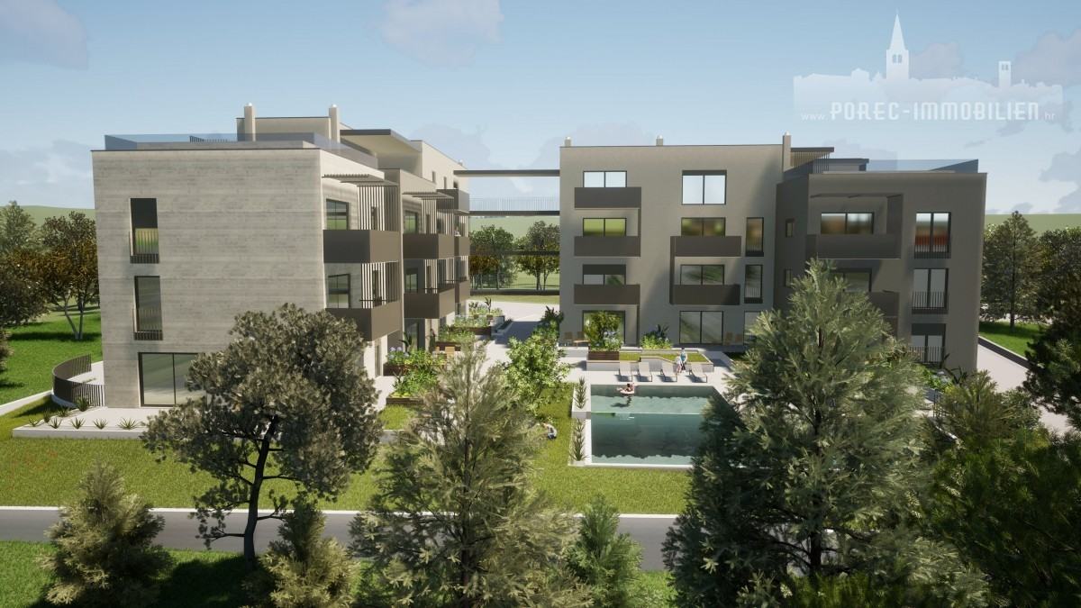 Moderan stan sa dvije spavaće sobe u prizemlju zgrade sa liftom i podz ...