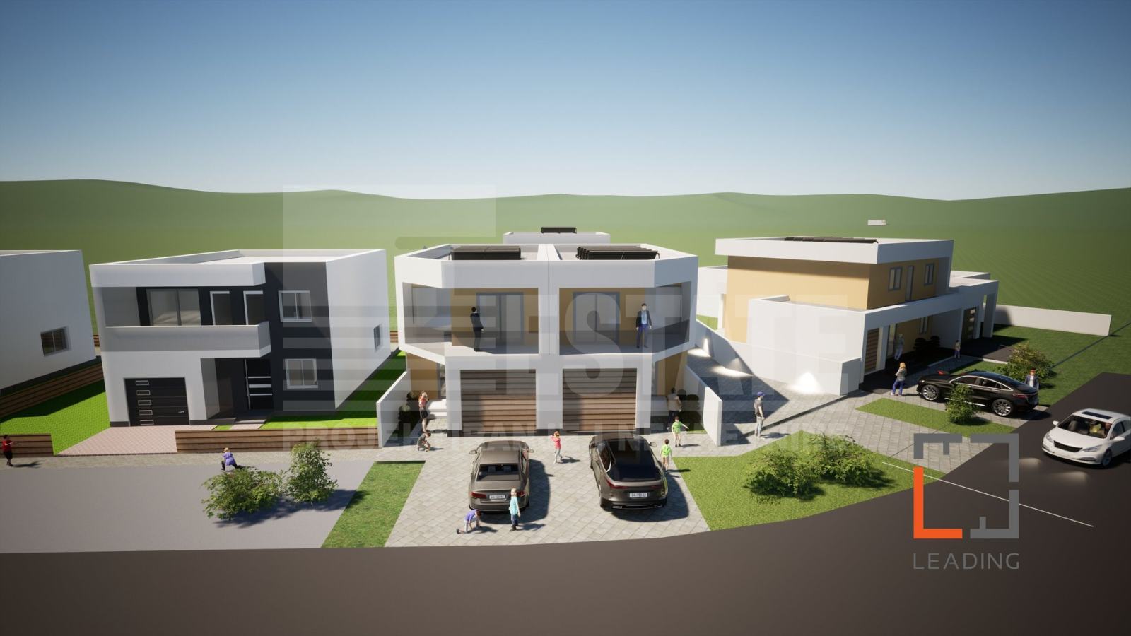 Nova moderna 4-sobna katnica s garažom, objekt A, 163 m2, Ulica Jela ...