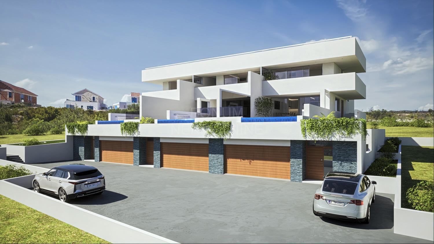 Moderna luksuzna kuća s bazenom i pogledom na more (prodaja)