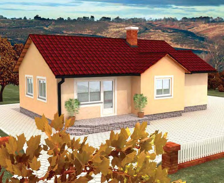 Niskoenergetska kuća: TERRA, 81 m2