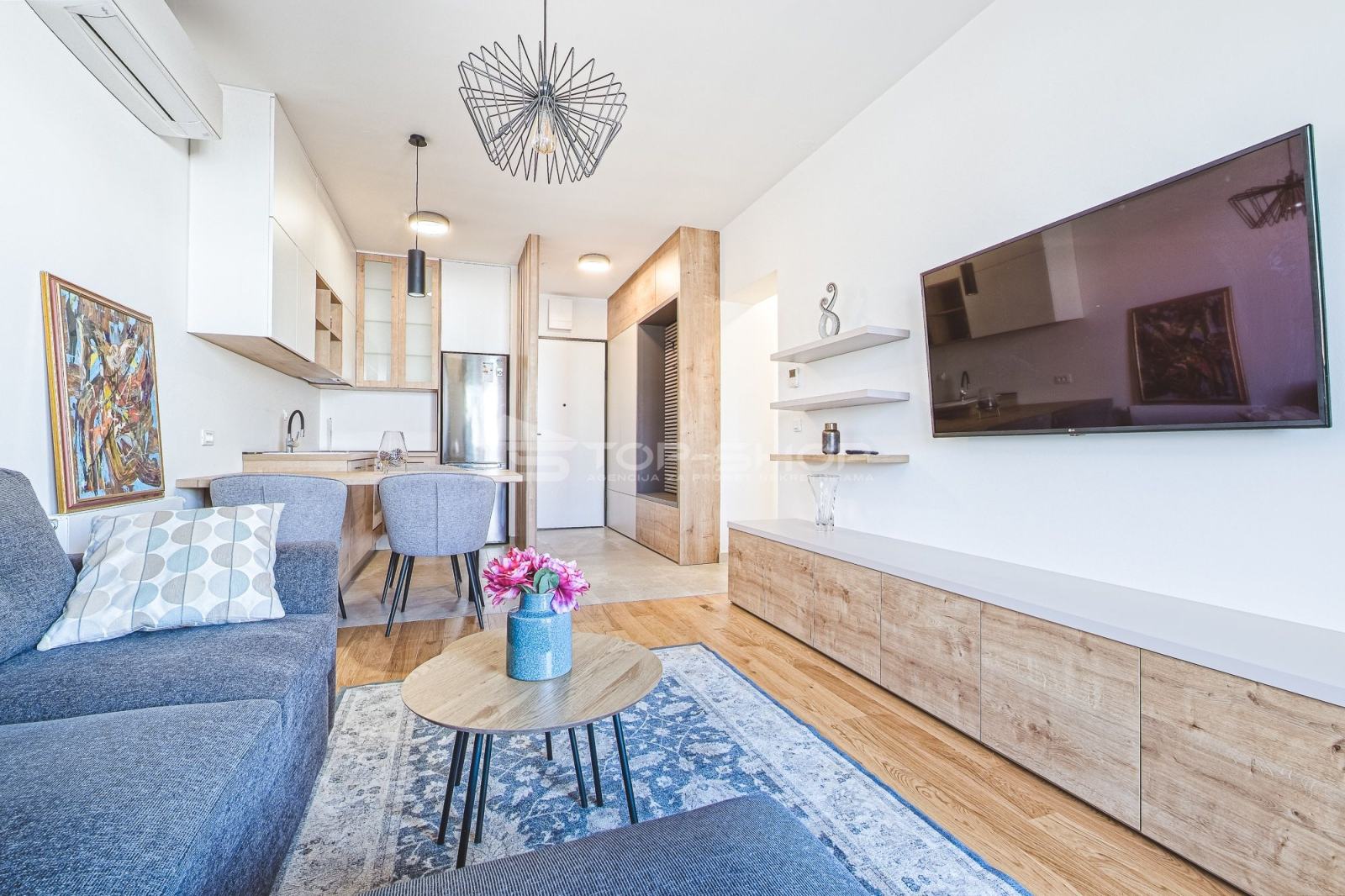 NOVOGRADNJA, Centar Branimirova, Novi predivan dvosoban stan 50m2 ...