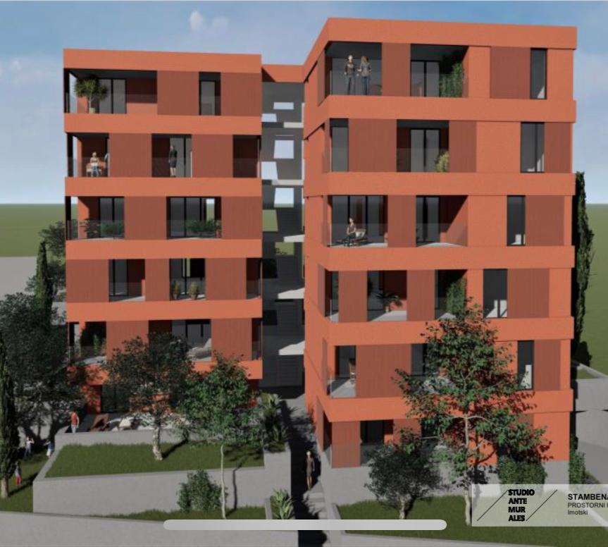 NOVOGRADNJA, ZGRADA Tri Gracije, 2 stana Centar Imotski (prodaja)