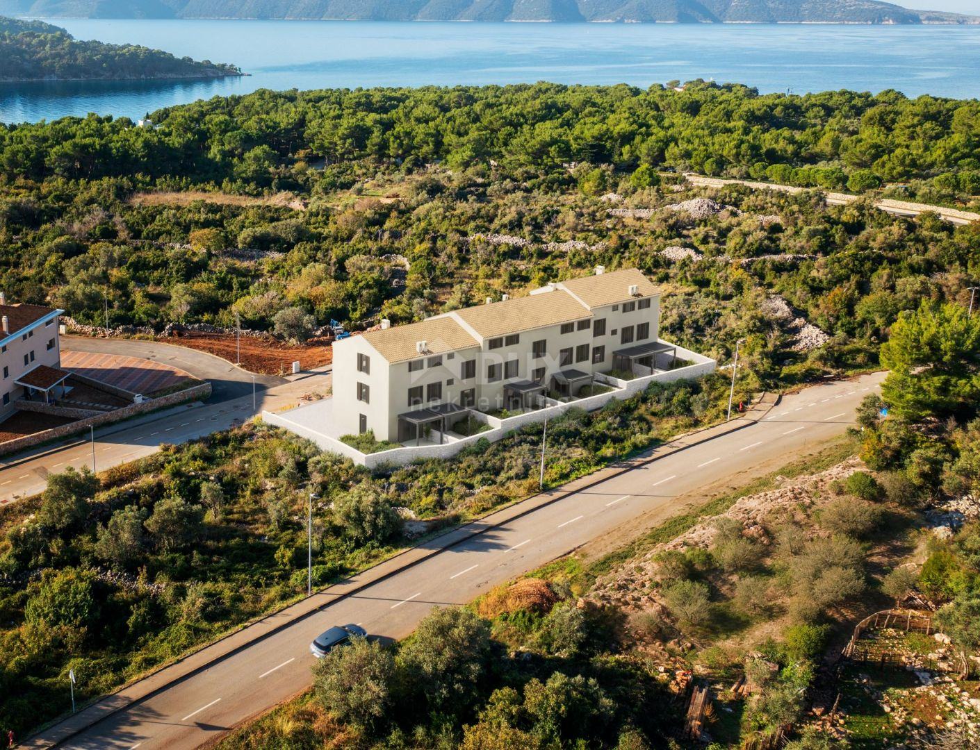 OTOK CRES, MELIN, 2s+db stan u novogradnji na odličnoj lokaciji (prodaja)