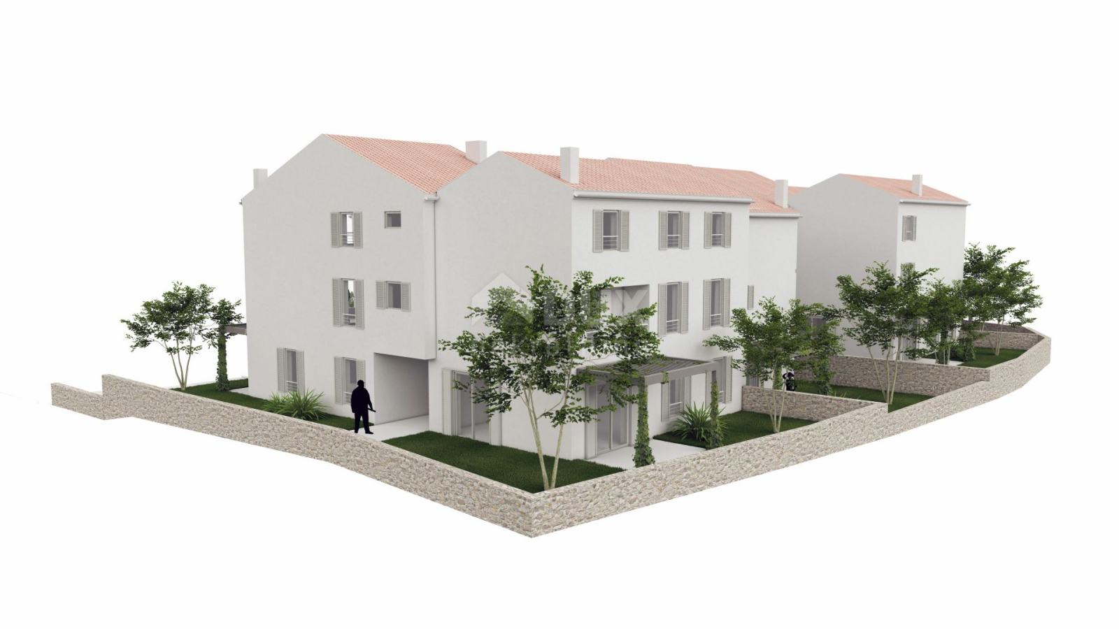 OTOK CRES, MELIN, 3s+db stan u vrhunskoj novogradnji (prodaja)