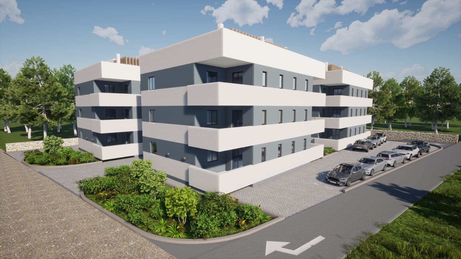 Pakoštane, stan na 1. katu(70m2), 100 metara od mora, NOVOGRADNJA (prodaja)