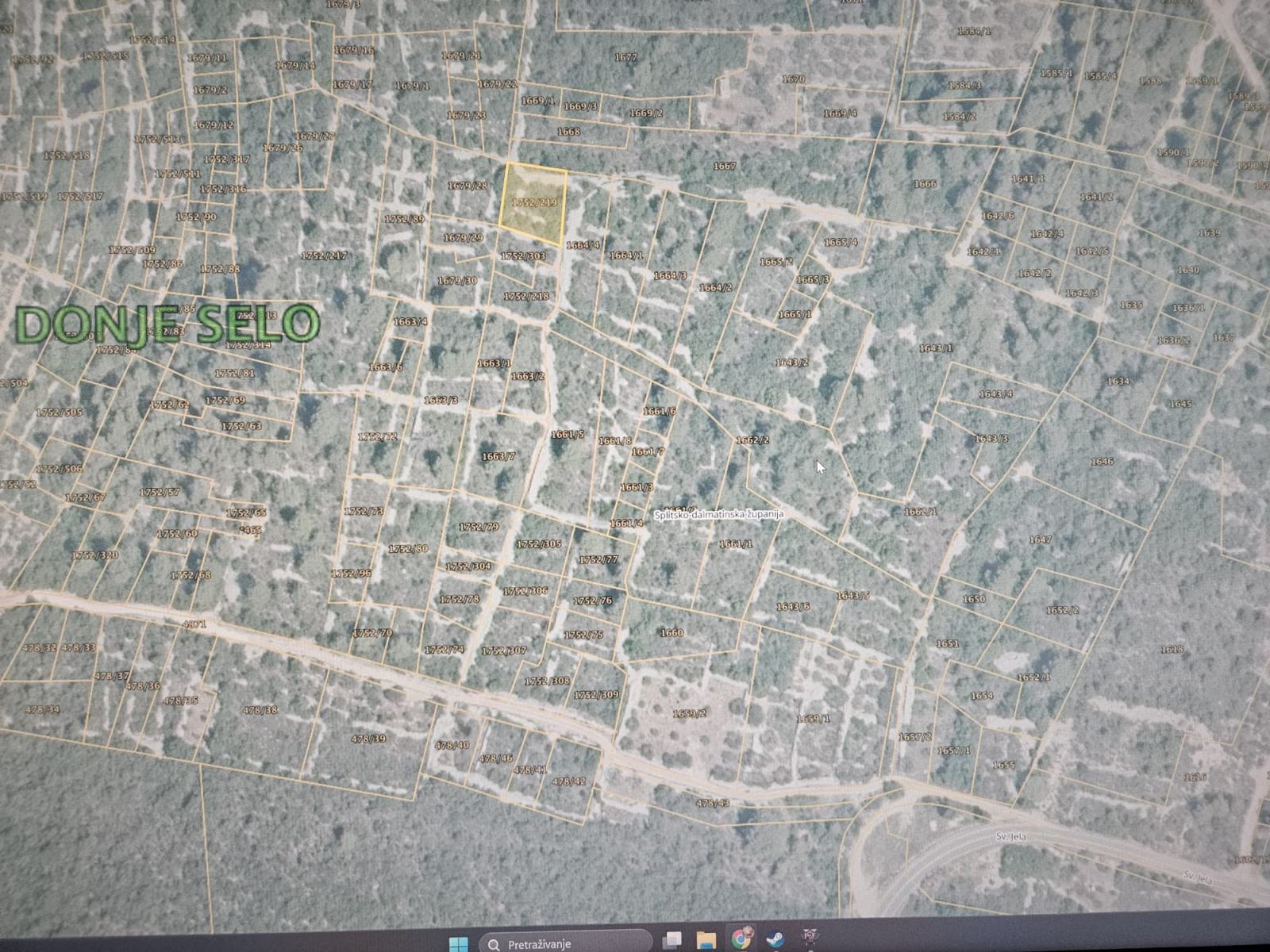 Poljoprivredno zemljište, Donje Selo, 602 m2