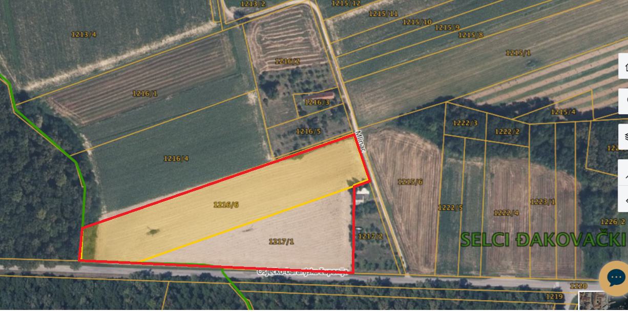Poljoprivredno zemljište, Selci Đakovački, 25.586,00 m2