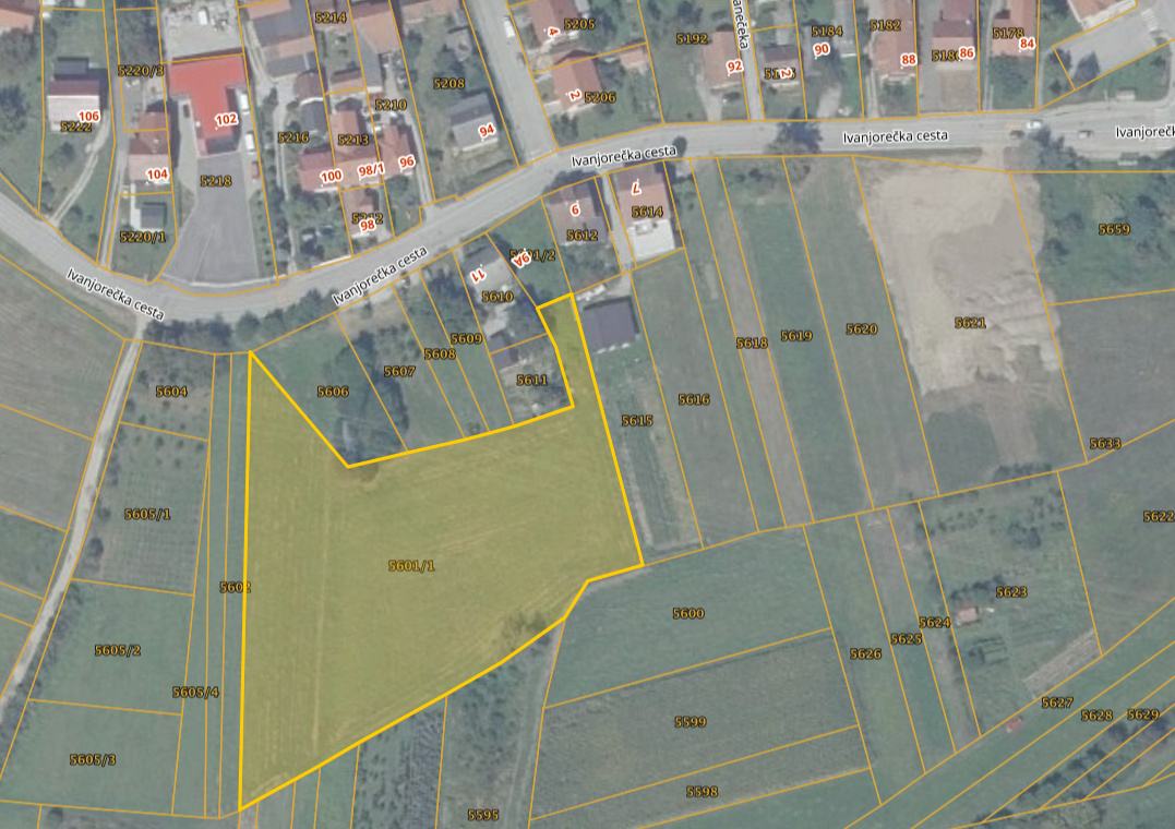 Poljoprivredno zemljište, Zagreb (Ivanja Reka), 7731 m2