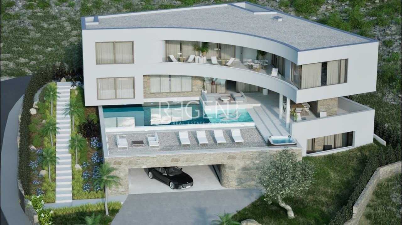 Primošten – Luksuzna vila s bazenom, 745 m2 novogradnja (prodaja)