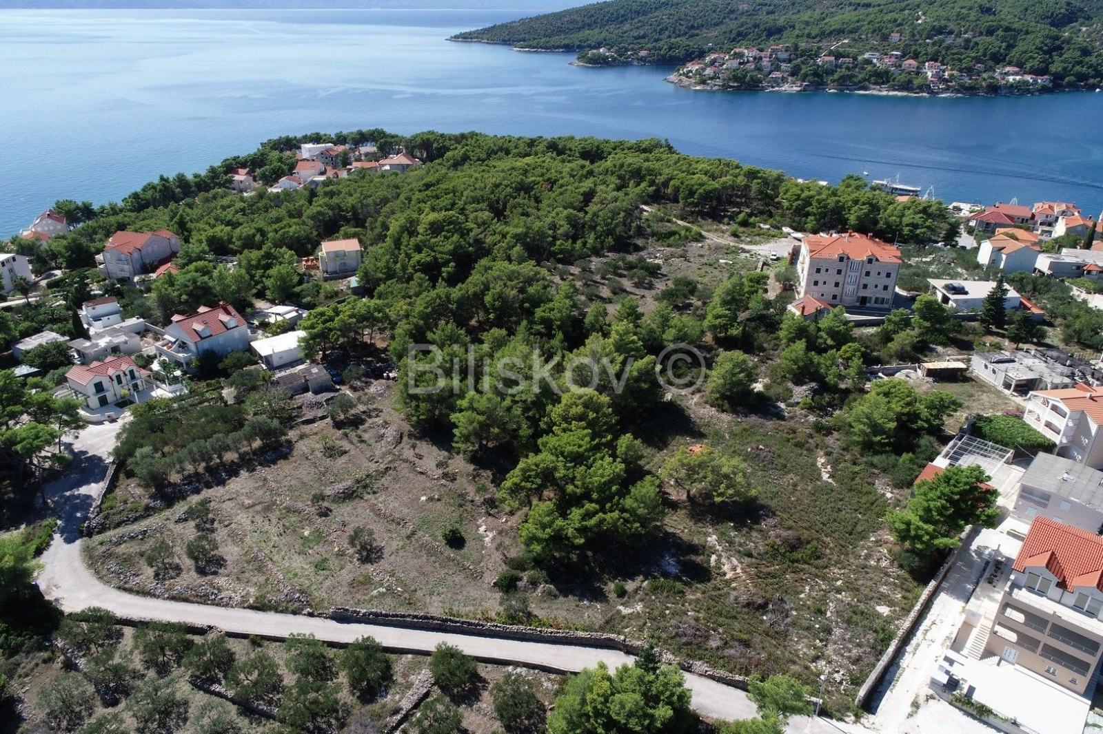 Prodaja, Brač, građevinsko stambeno zemljište