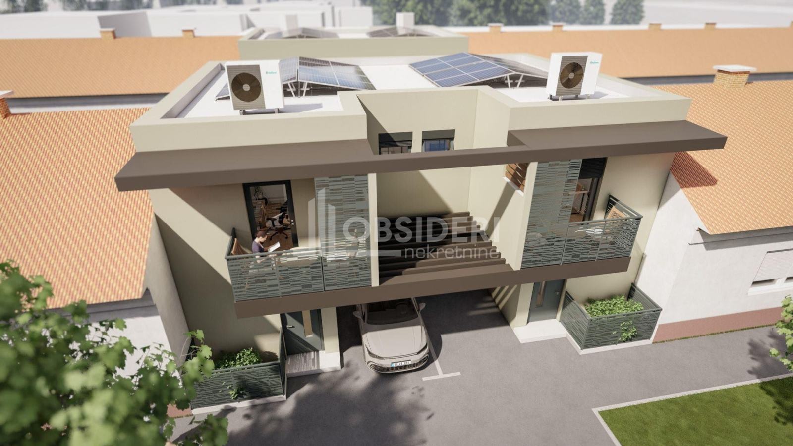 PRODAJA: Novogradnja: Stan 70 m2 i dvorište 20 m2 (prodaja) (prodaja)