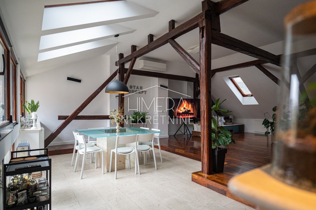 Prostran i luksuzno adaptiran trosoban stan u potkrovlju – Črnomerec ...