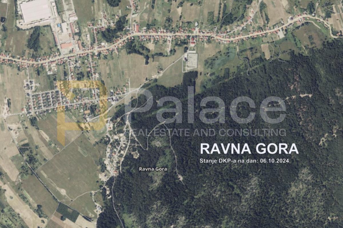 Prostrano poljoprivredno zemljište i šuma u Ravnoj Gori, 21076m2