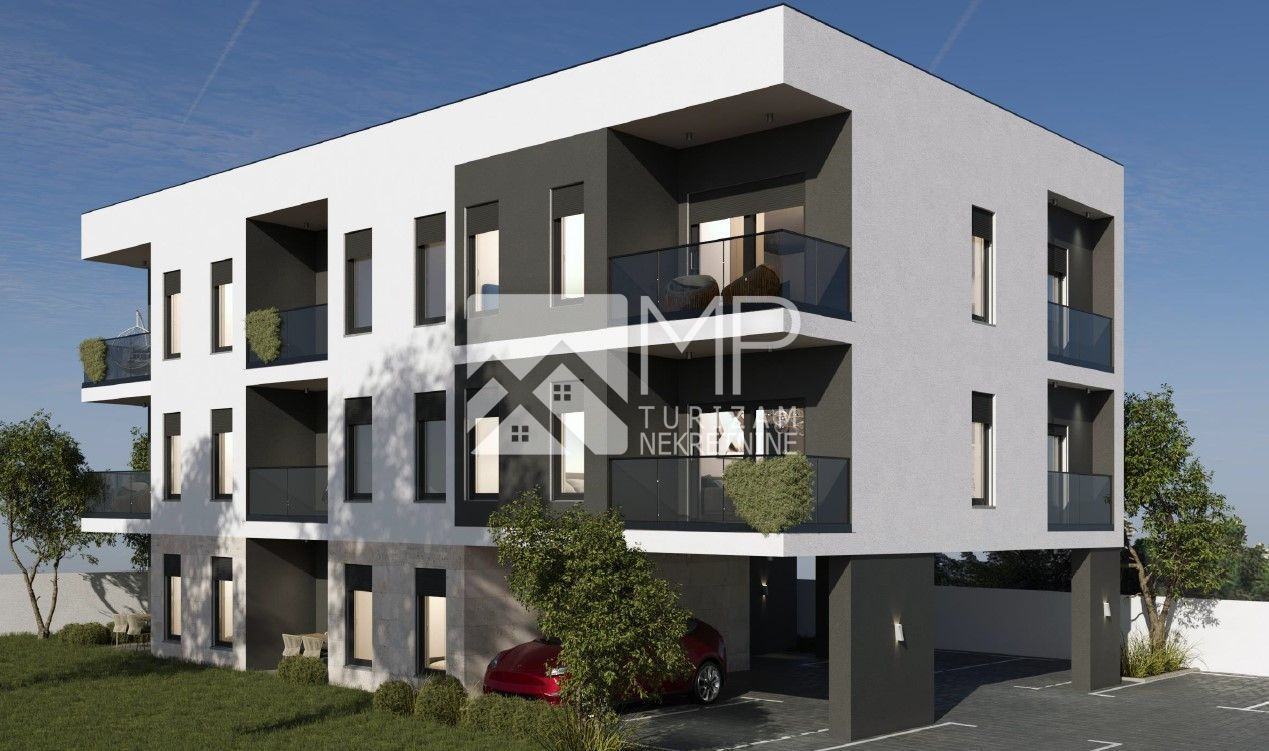 Pula, Monte Turco, trosoban stan na II.katu 93,10 m2+2 parkirna mjesta ...