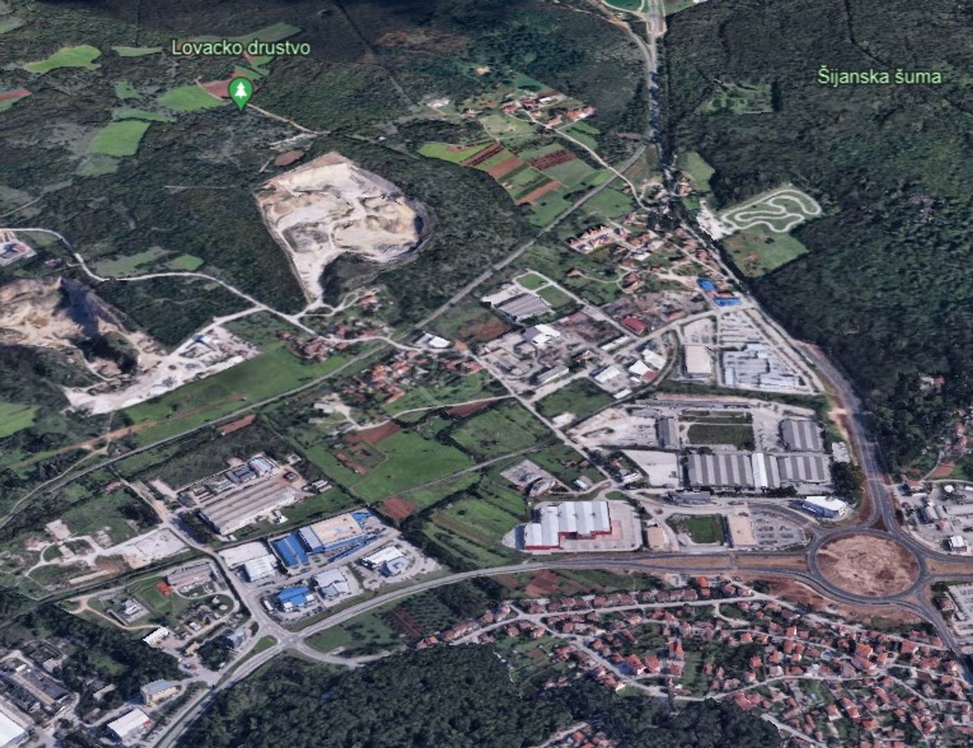 Pula, Šijana građevinsko zemljište industrijsko poslovne namjene