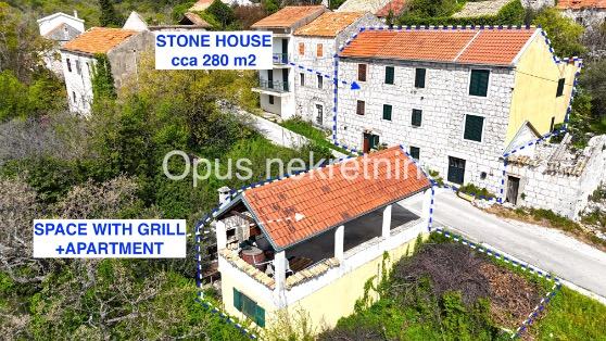 RABA, Slivno-kamena kuća cca 280 m2 RENOVIRANO (prodaja)