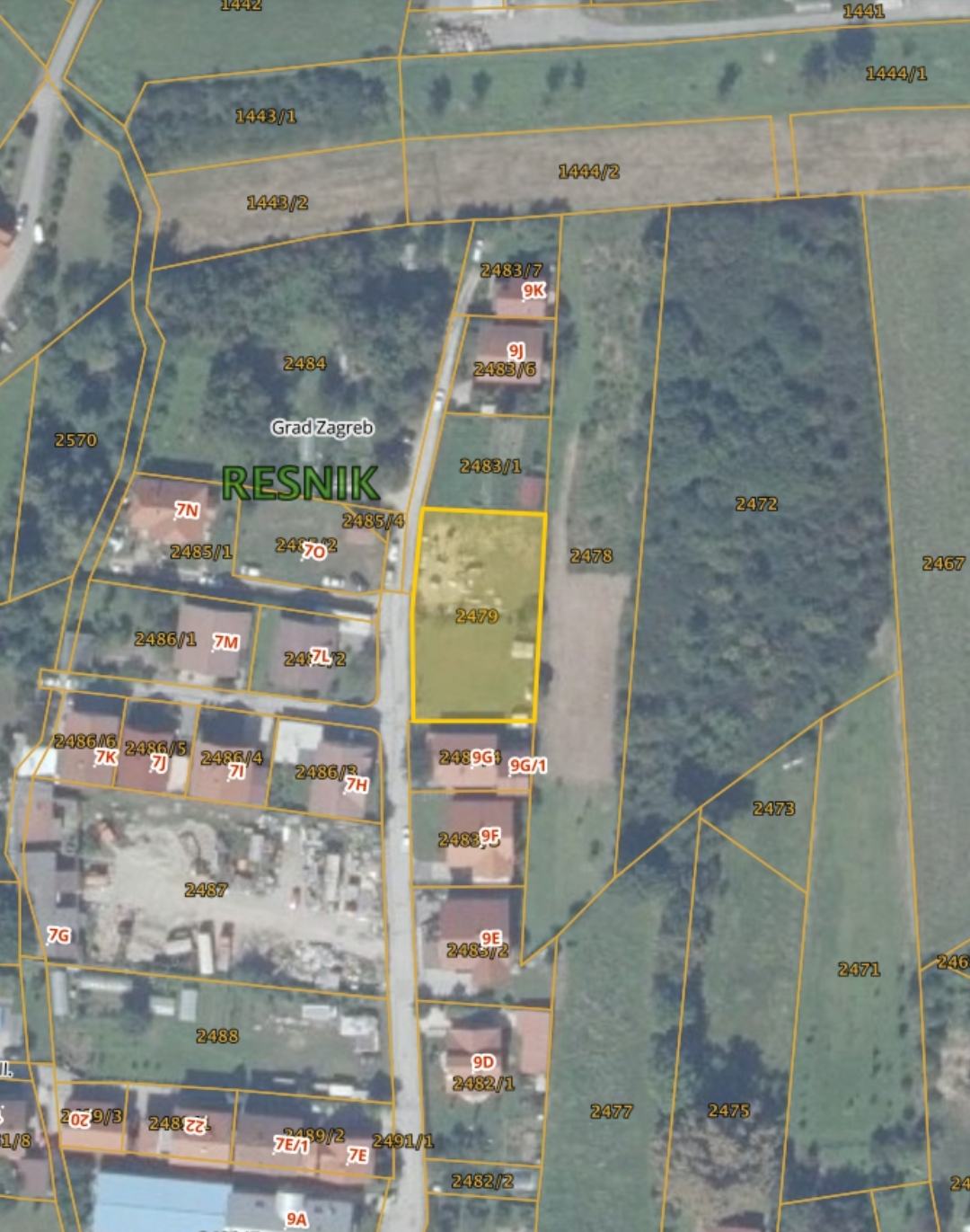 RESNIČKI GAJ 550 m2