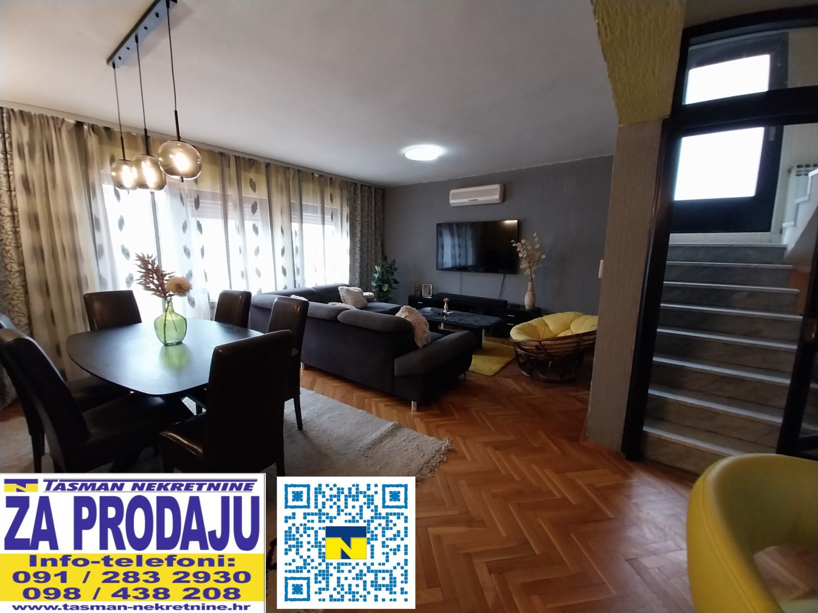 RETFALA! VLAŠIČKA 14! KATNICA SA DVORIŠNIM STANOM! DUPLA GARAŽA! (prodaja)