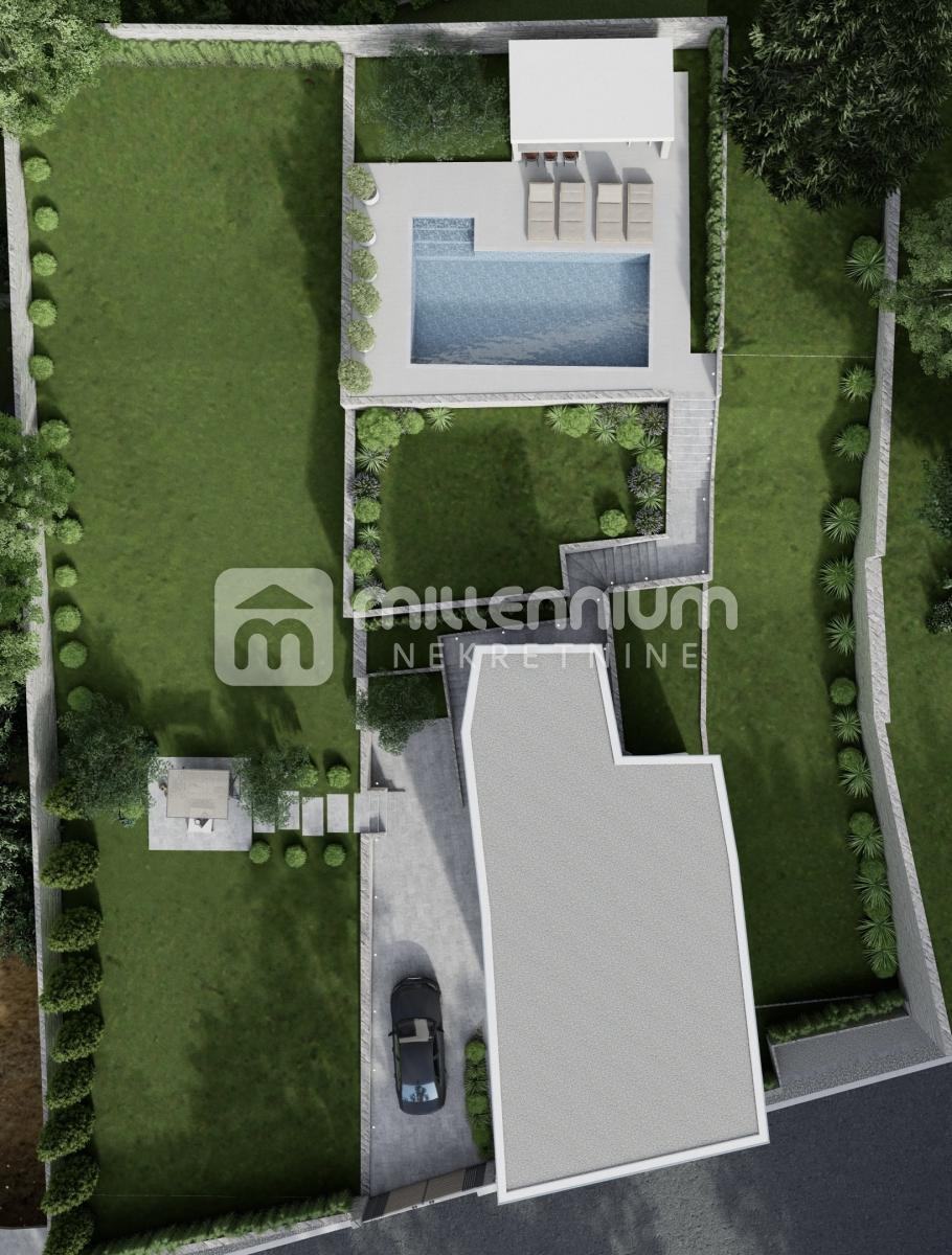 Rijeka, Kostrena, 898m2, građevinski teren za kuću s bazenom