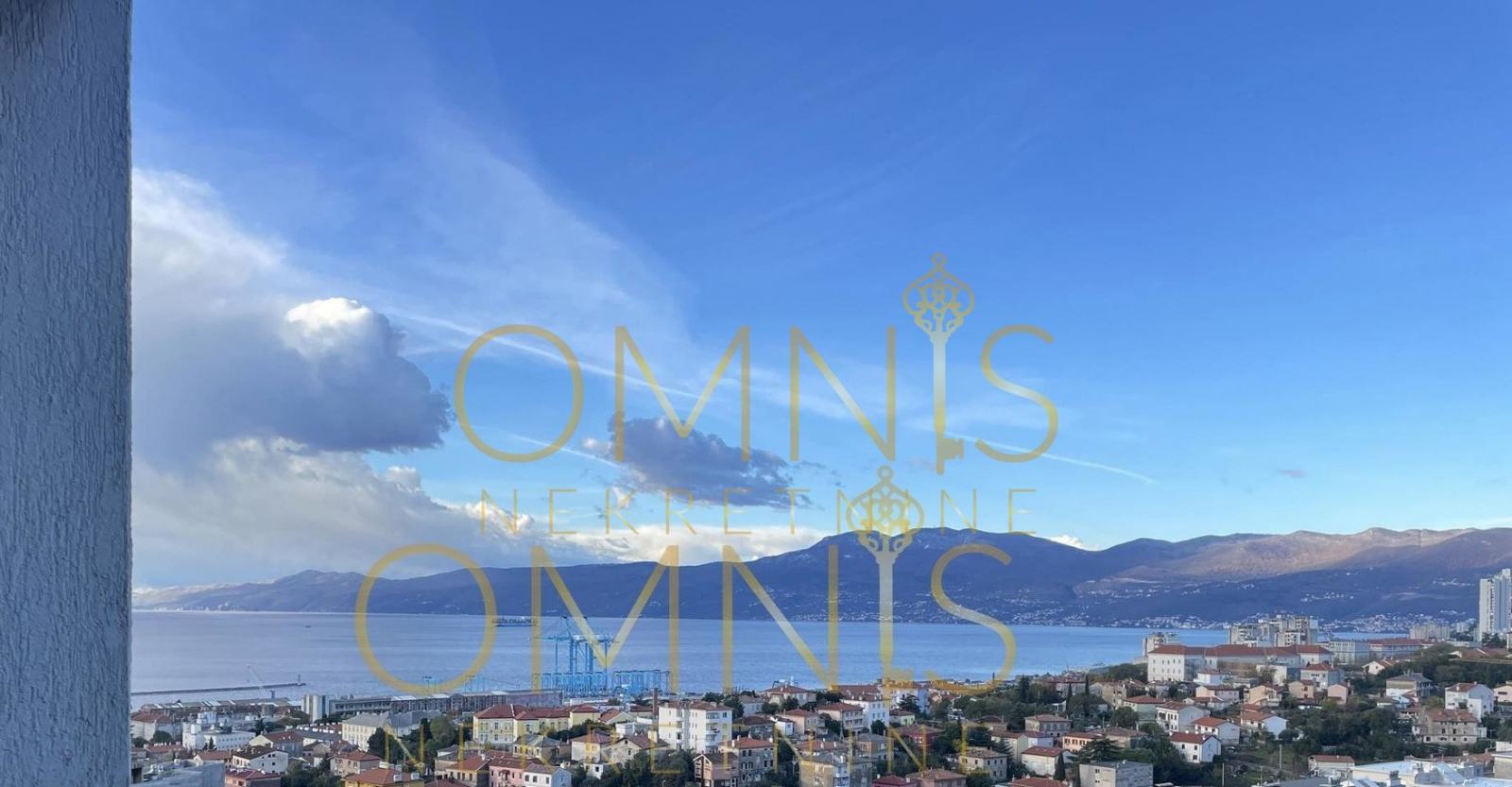 Rijeka, Rastočine -3S kl, balkon s pogledom na more i Učku! (prodaja)