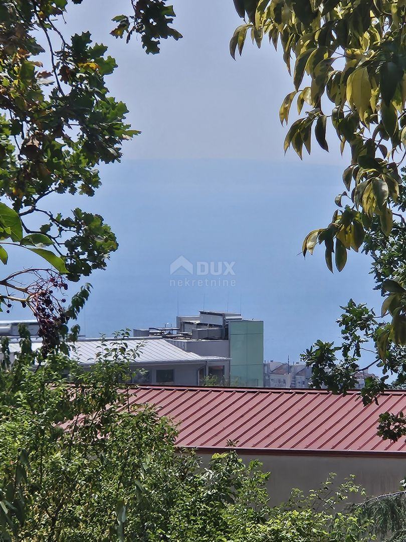 RIJEKA, RUJEVICA- građevinsko zemljište 1.513m2 s pogledom na more za