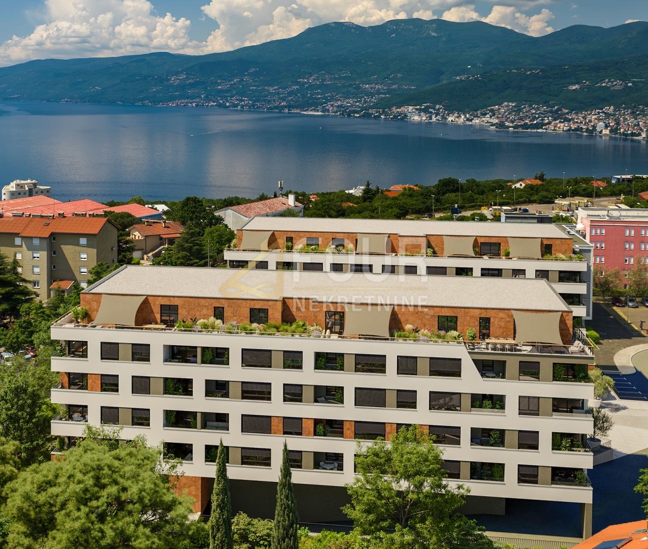 Rijeka, Srdoči, novogradnja, 1s+db, lođa (prodaja)