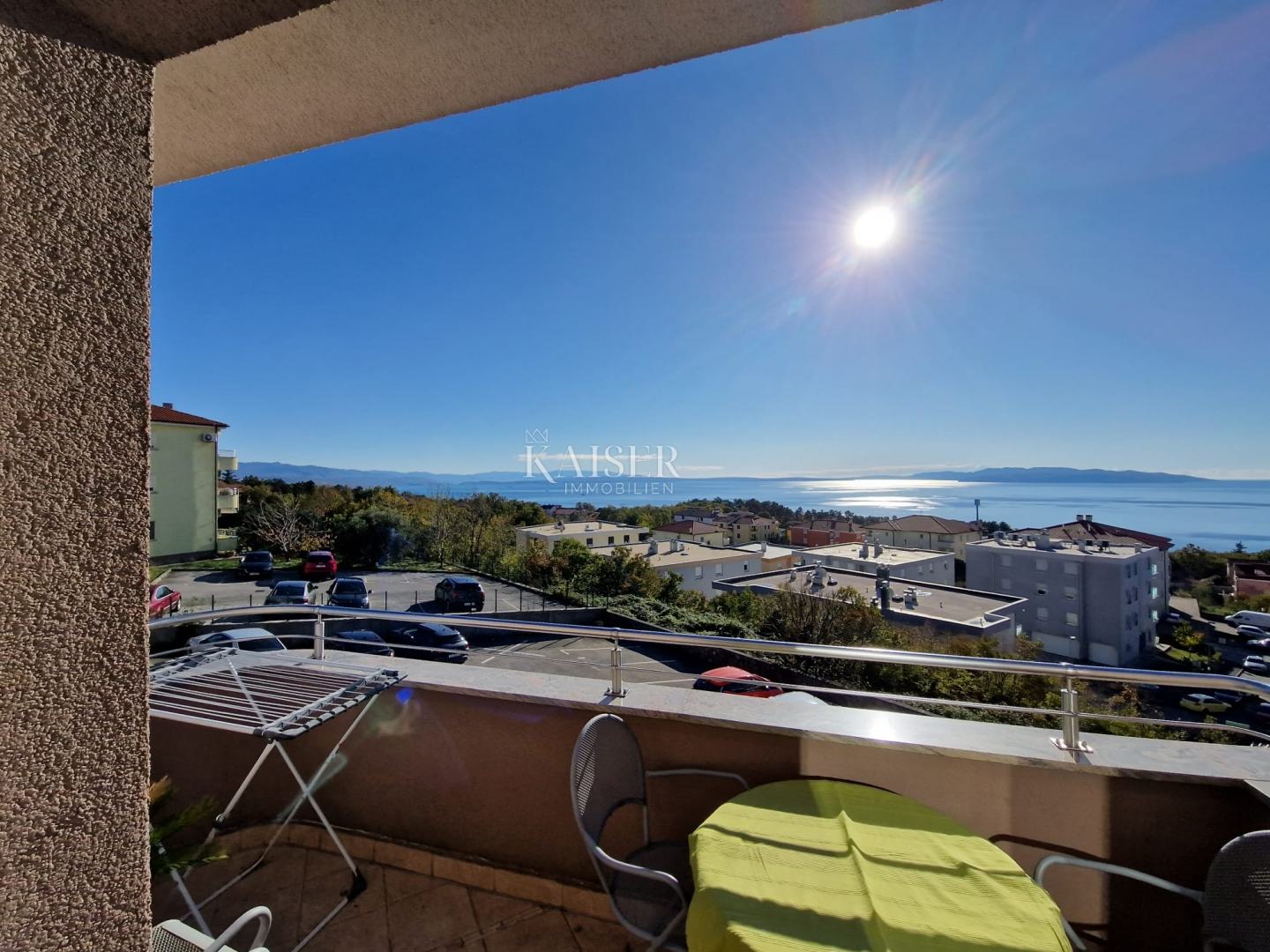 Rijeka, Srdoči- stan 2S+DB s otvorenim pogledom na more (prodaja)