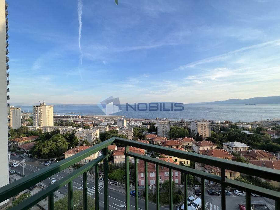 Rijeka, Turnić, 3- sobni stan 76 m2, pogled (prodaja)