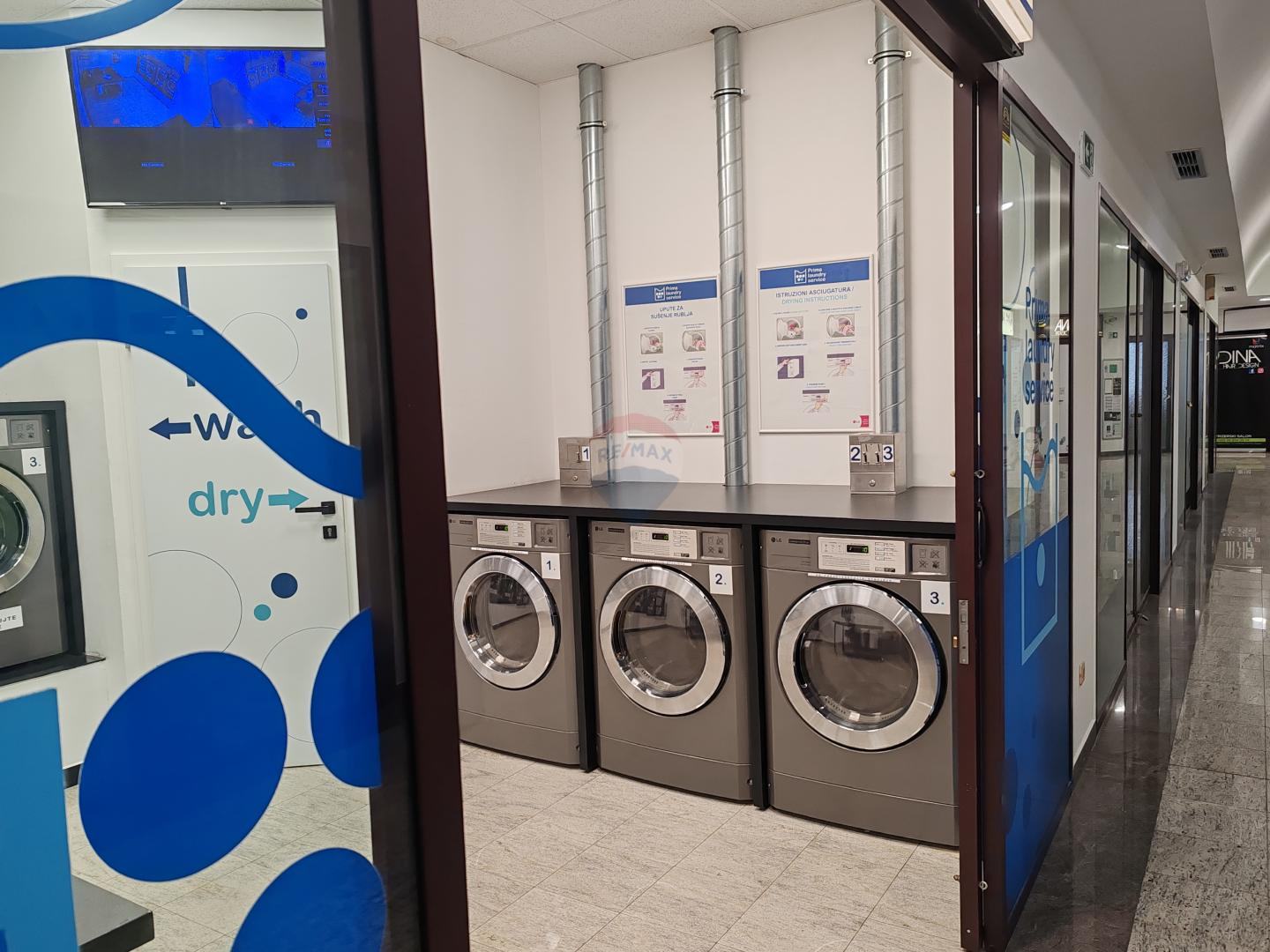 Rijeka, Turnić, poslovni prostor s uhodanom praonicom rublja (prodaja)