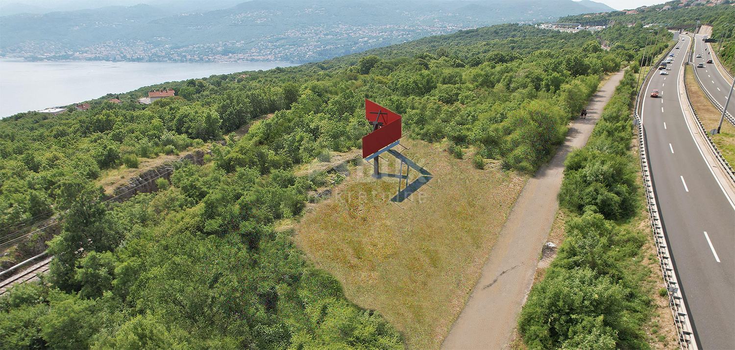 RIJEKA, ZAMET, DIRAČJE- zemljište 3320m2 odmah pored autoputa za rekla