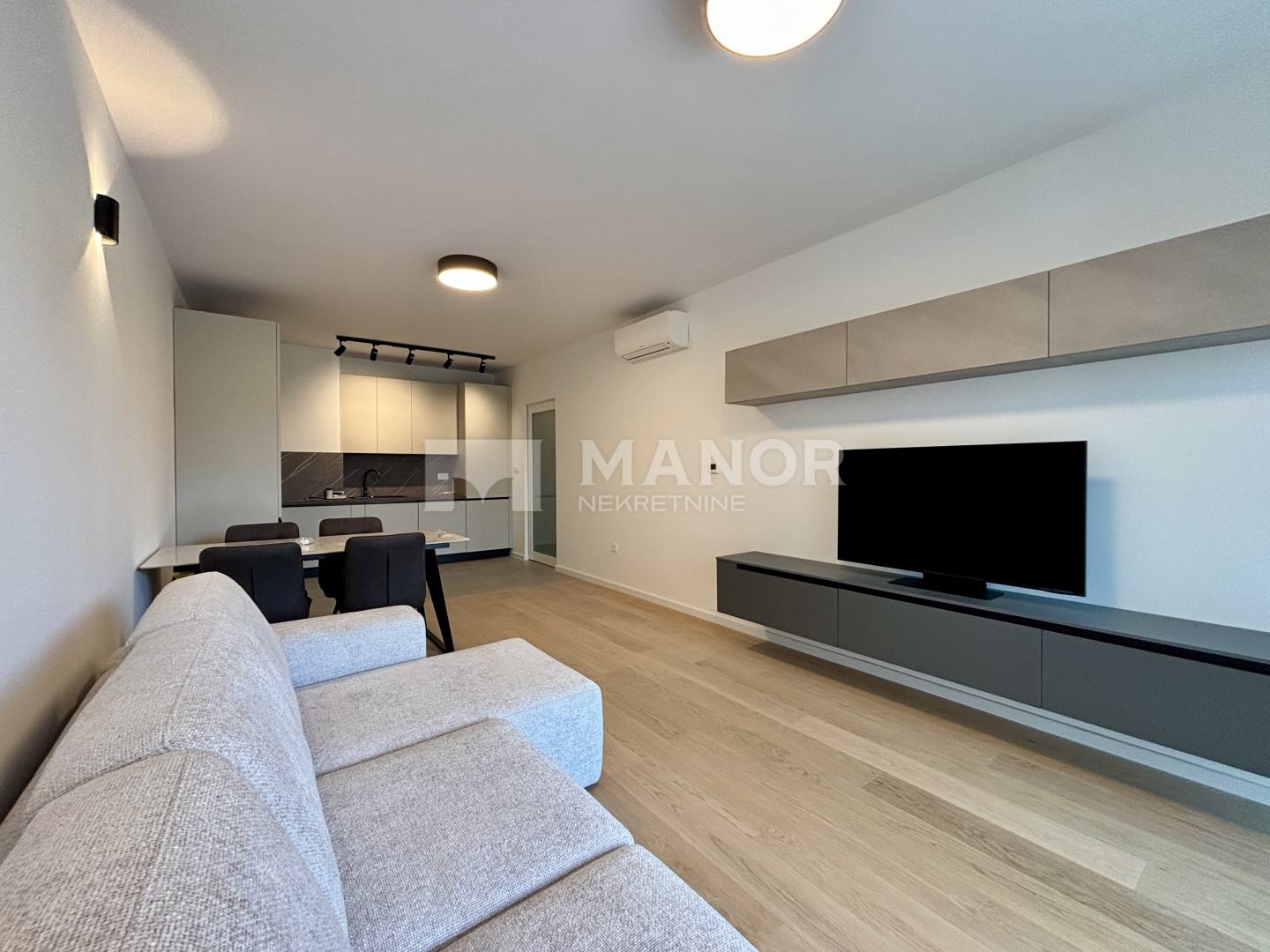 RIJEKA, ZAMET - Novogradnja! 1S+DB stan za najam s garažom (iznajmljivanje)