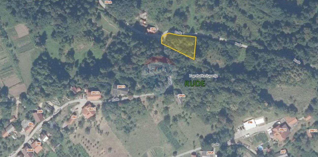 Samobor, Rude, građevinsko zemljište 773 m2